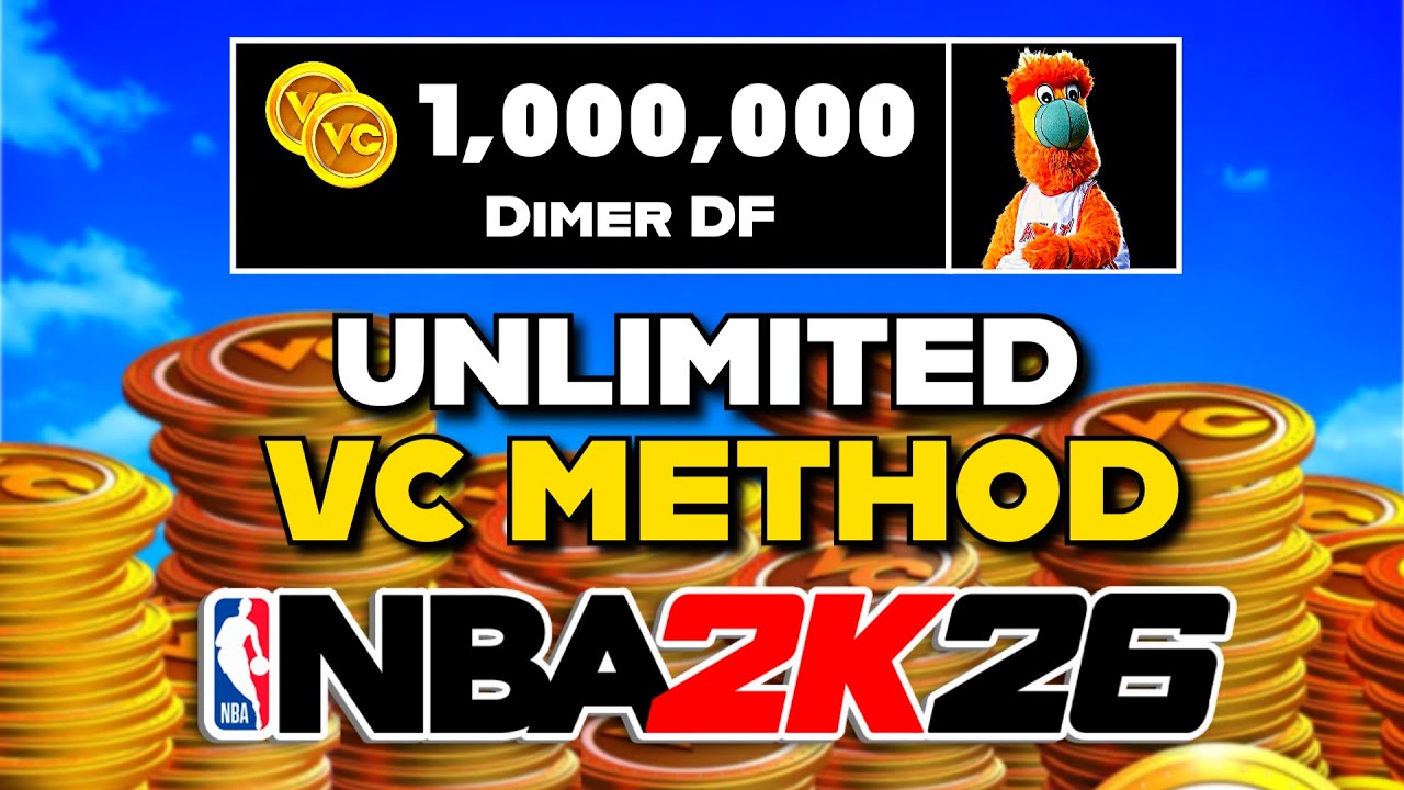 The BEST VC Method in NBA 2K26! The FASTEST way to get UNLIMITED VC and ...