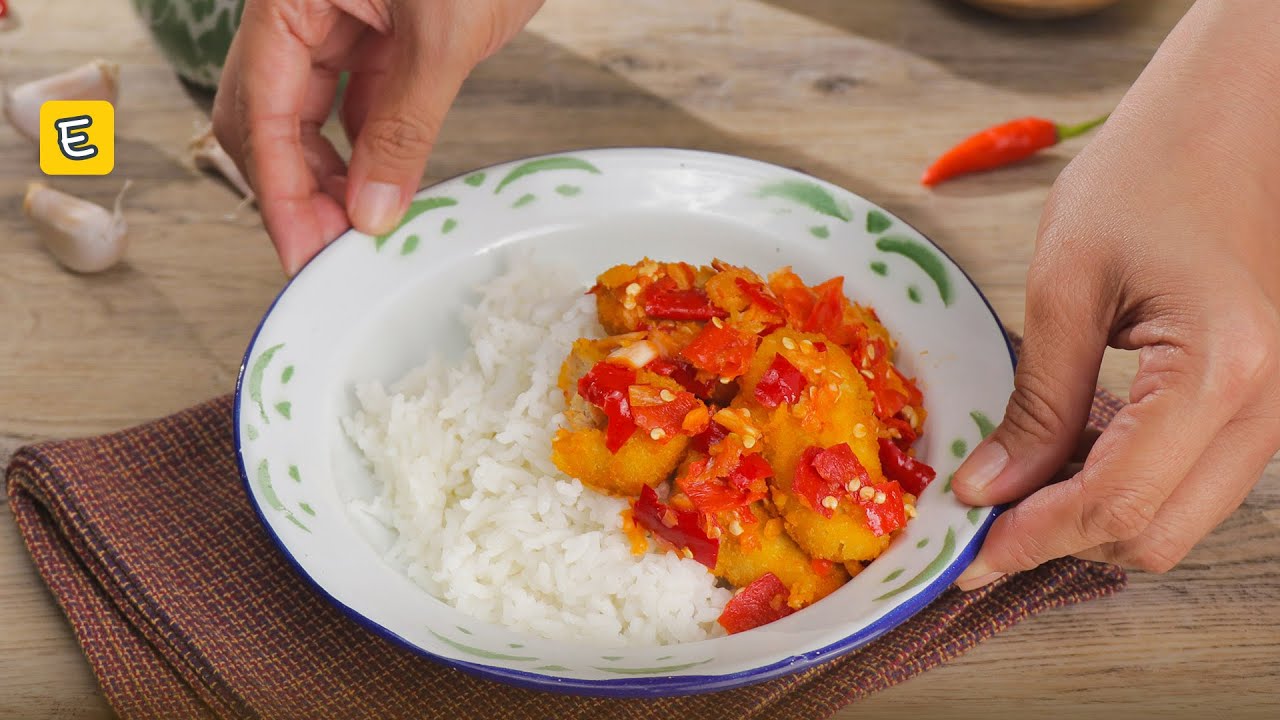 RESEP NUGGET GEPREK - YouTube