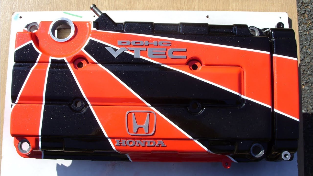 Japanese Rising Sun Honda B16 VTEC Engine Valve Cam Cover Custom ...