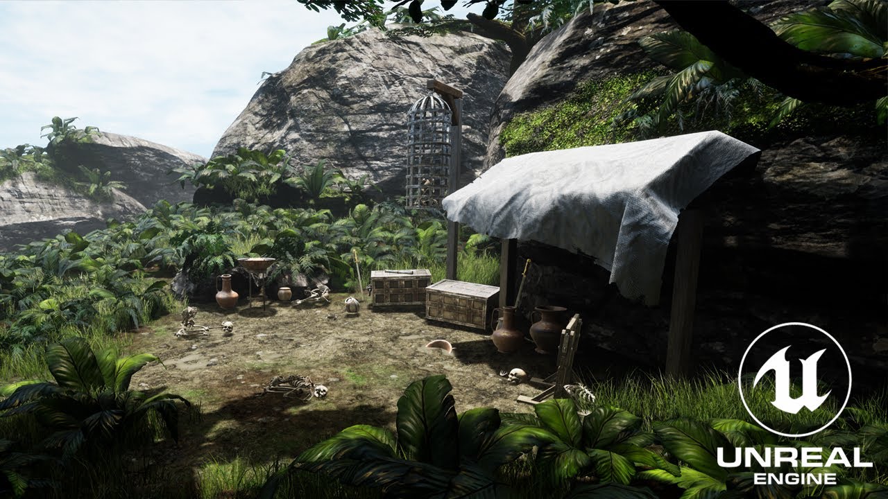Mountain Jungle (Demo) - Unreal Engine - YouTube