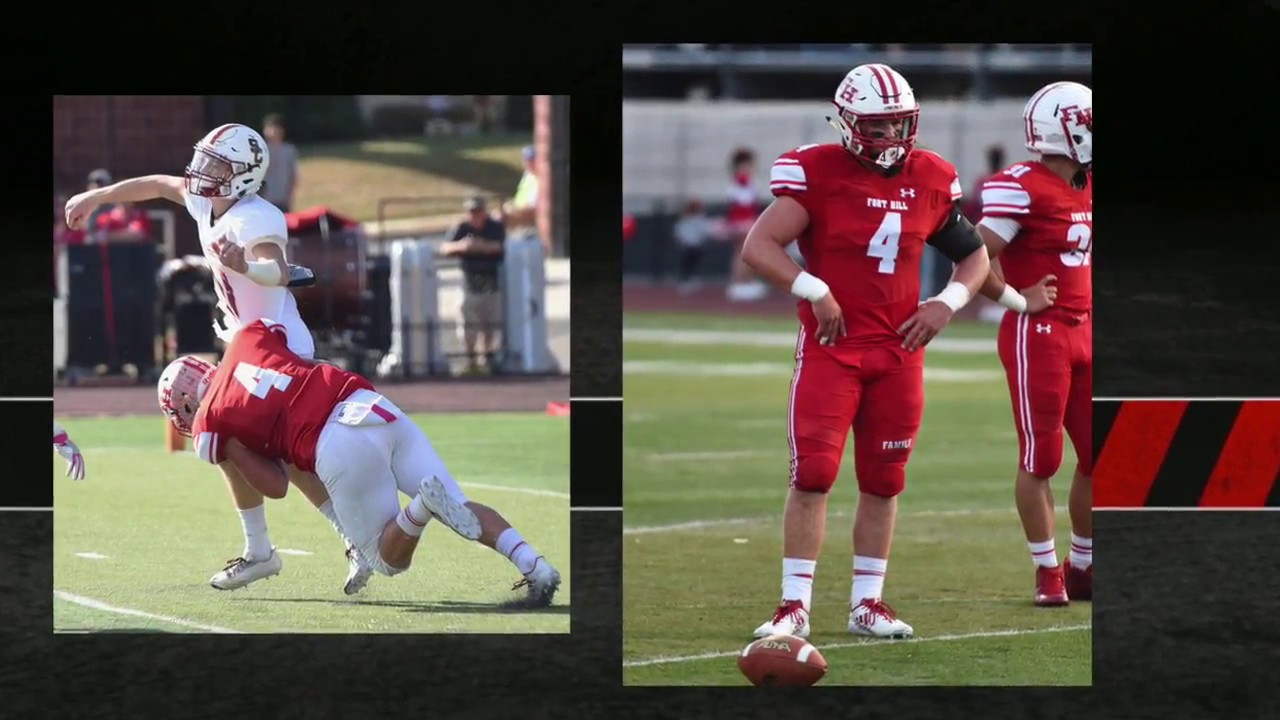 Luke Hamilton #4 DT/TE/HB - Senior Mid-Season Highlights 2017 - YouTube