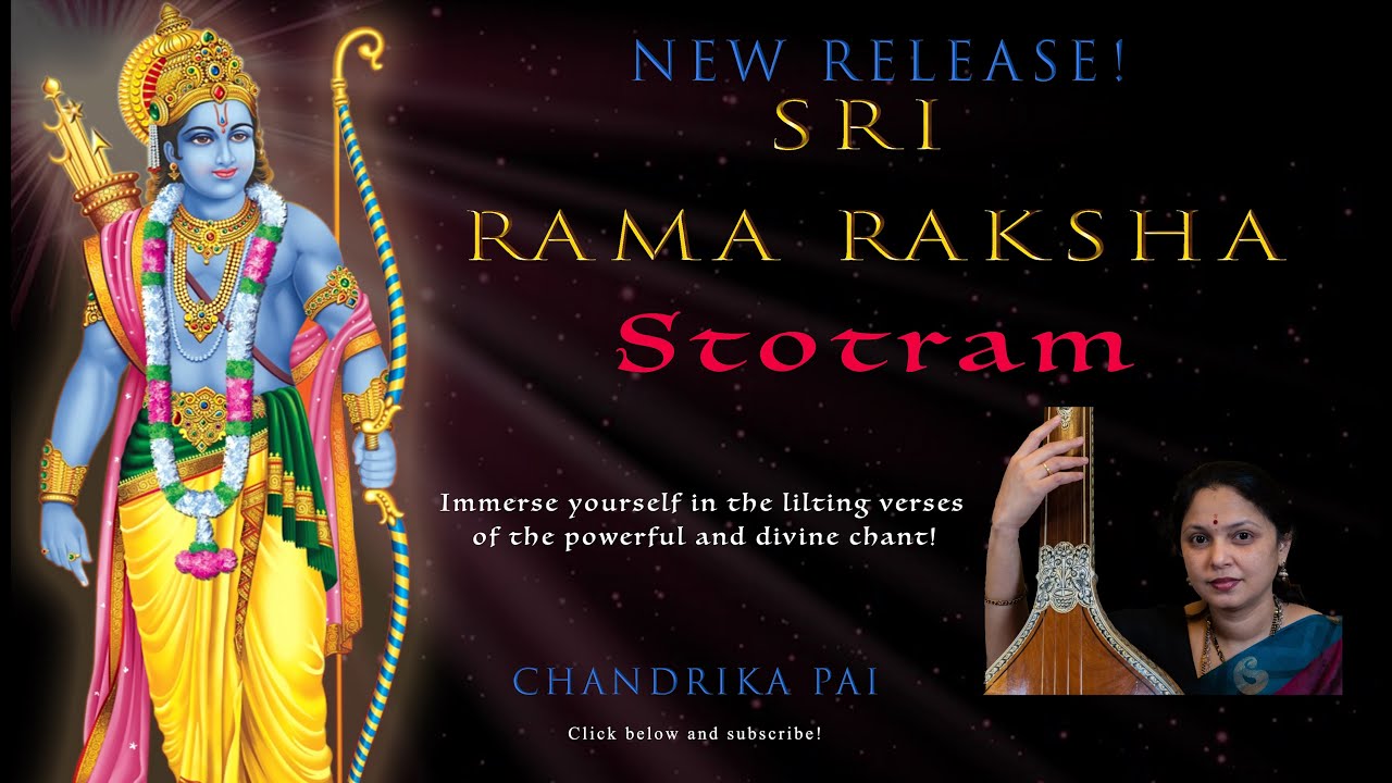 Sri Rama Raksha Stotram | Chandrika Pai - YouTube
