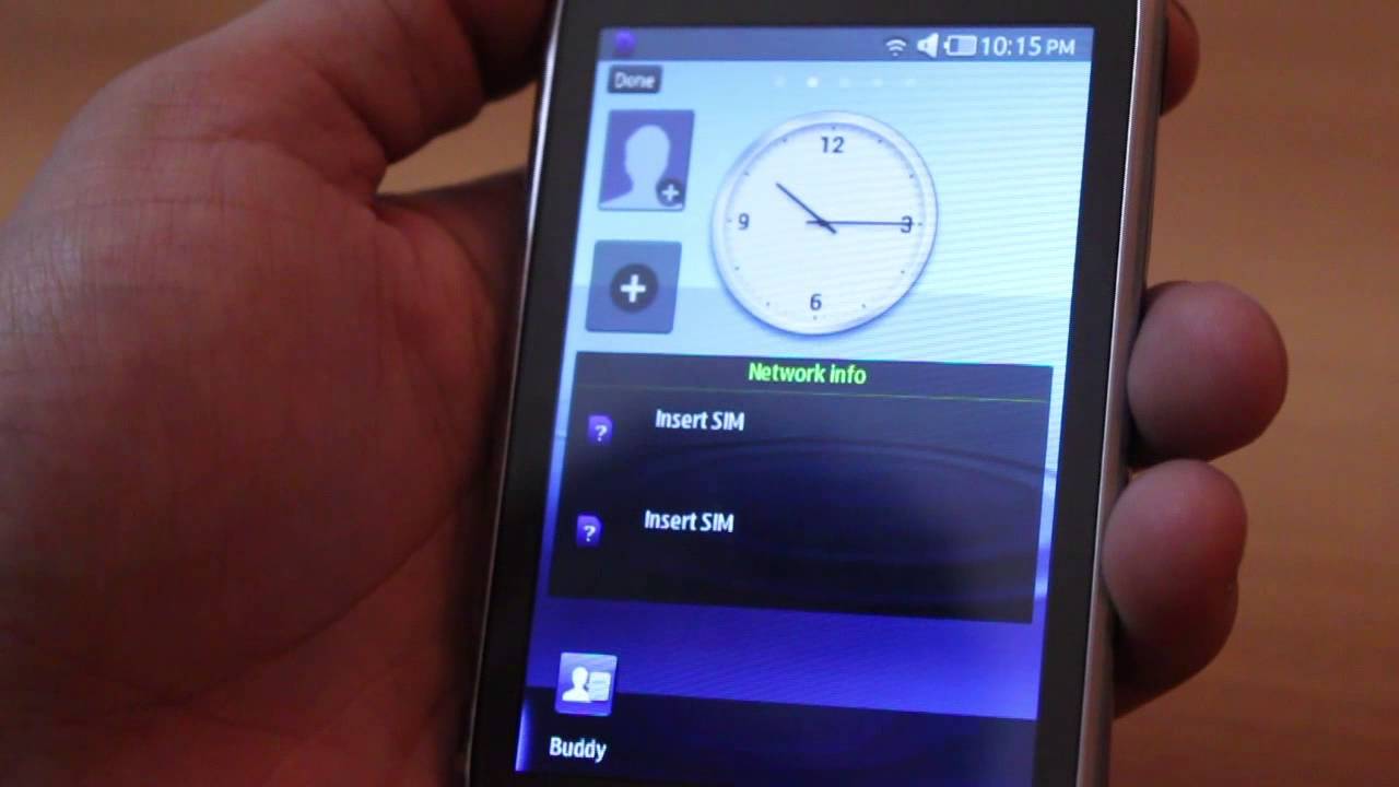 Samsung Rex feature phone hands on review video - YouTube