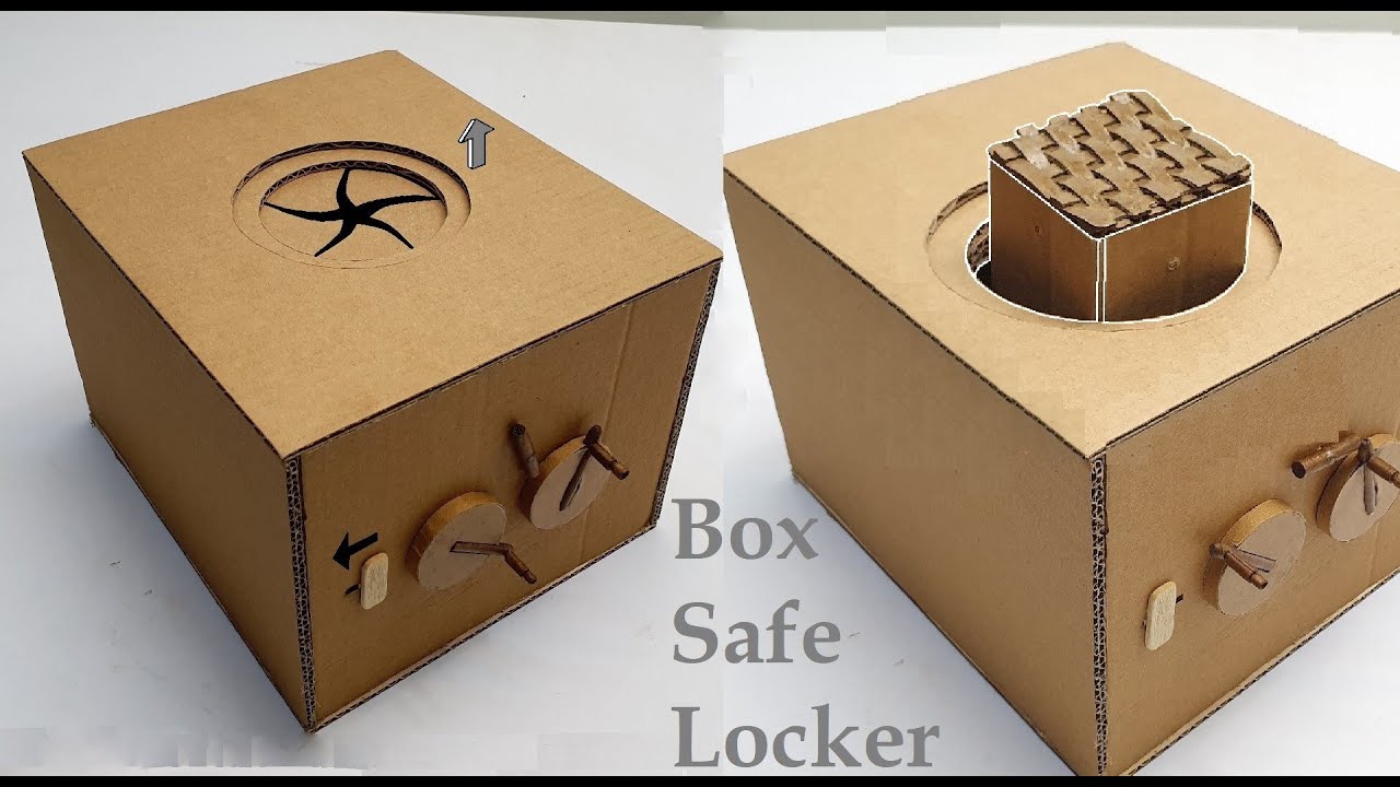 How To Make A Safe Locker From Cardboard YouTube how-to-make-a-safe-locker-from-cardboard-youtube
