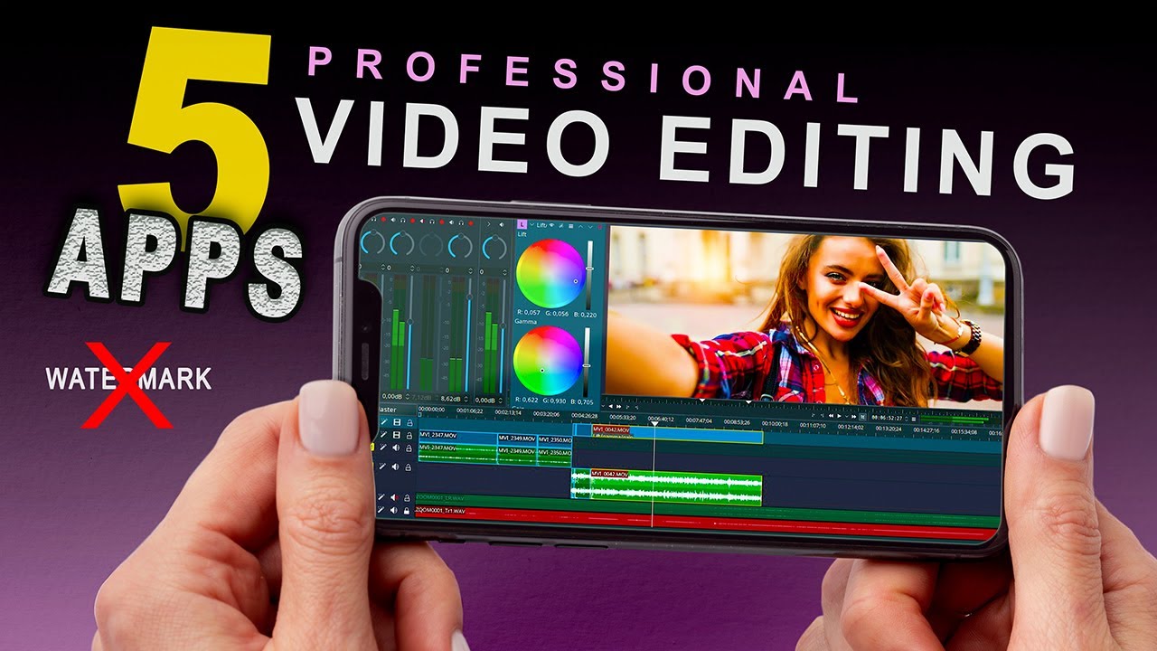 TOP 5 VIDEO EDITING APPS || 2023 || without watermark professional ...