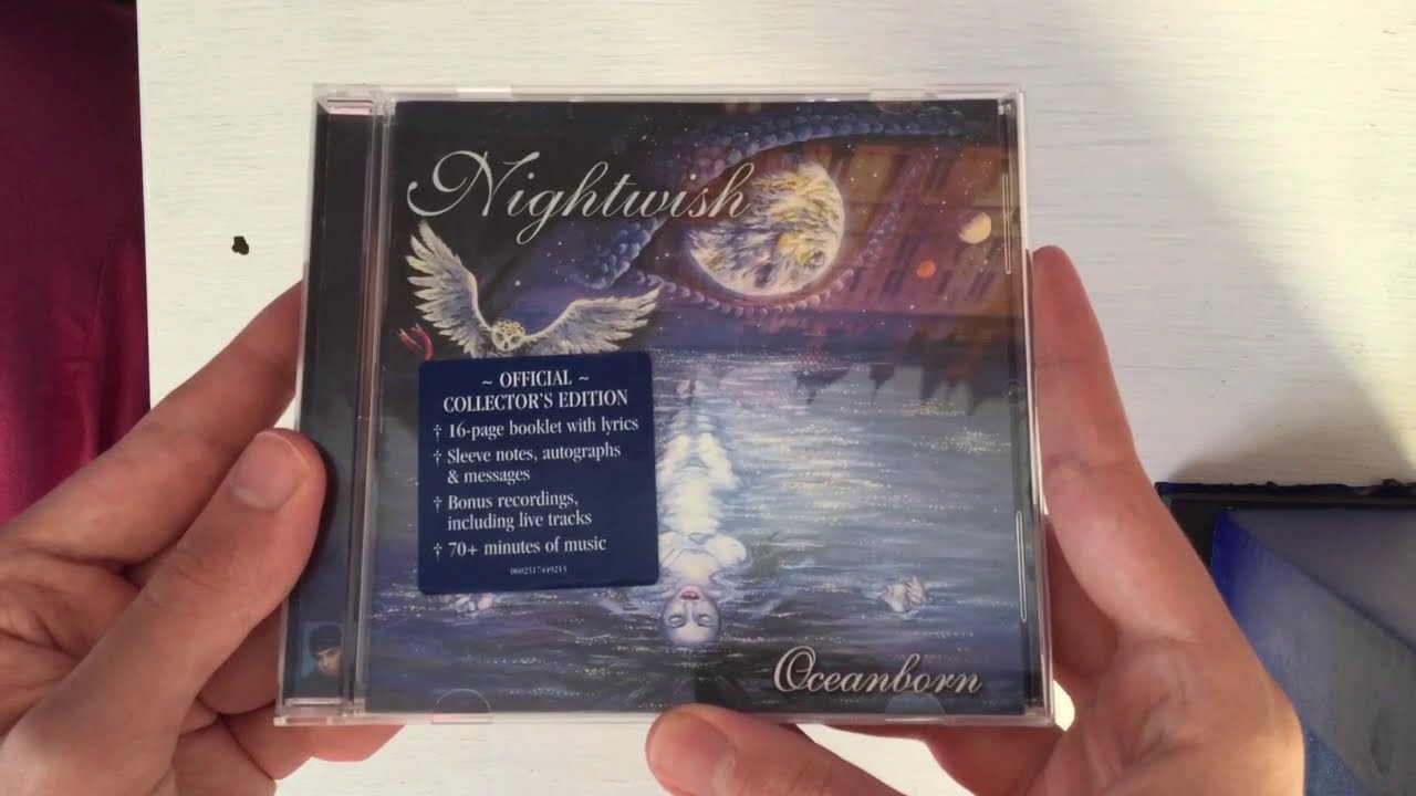 Nightwish - Oceanborn (CD Unboxing) - YouTube