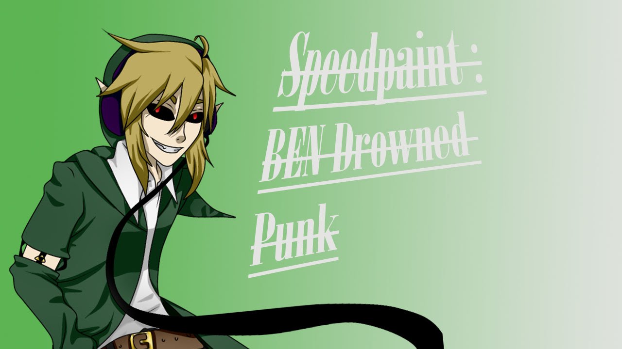 Speedpaint: punk BEN - YouTube