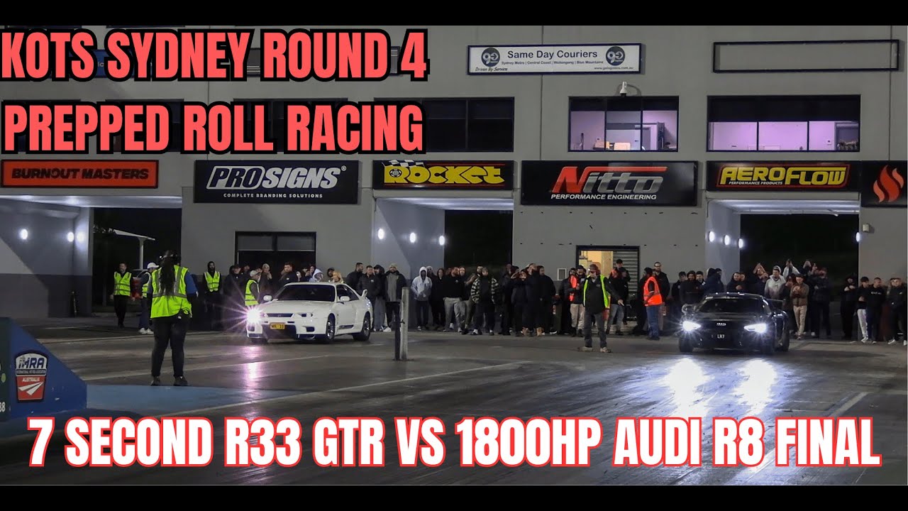 KOTS Sydney #4 - Prepped Roll Racing. AWESOME FINAL!! - YouTube