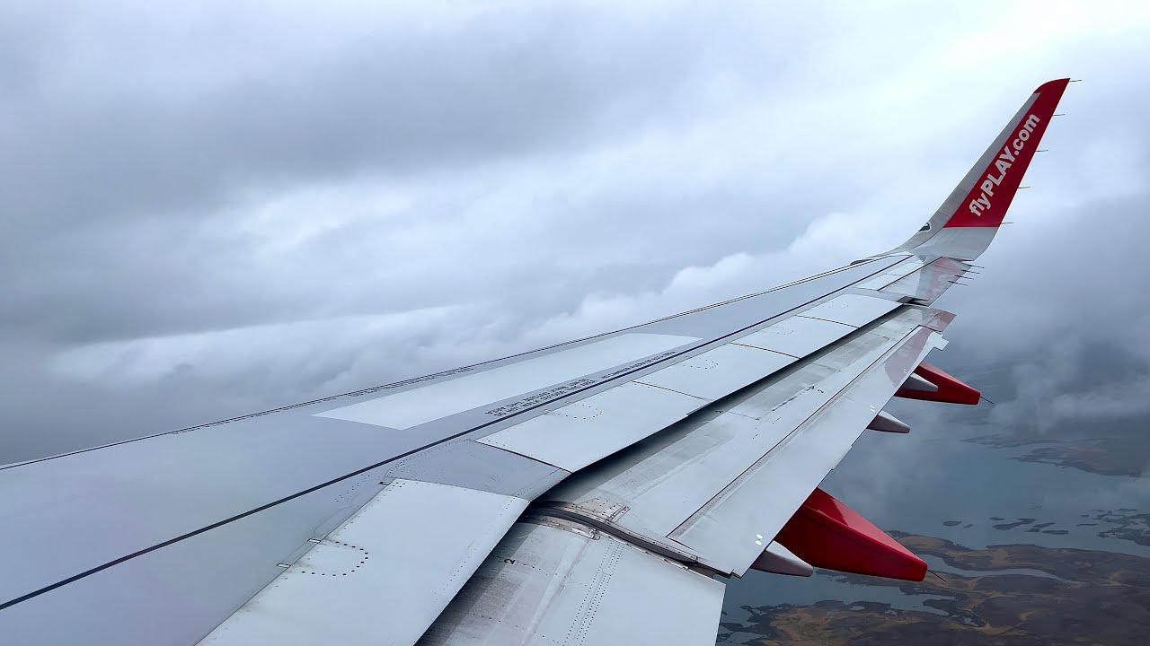 [4K] – Stormy Iceland Takeoff – PLAY – Airbus A321-200N – KEF – TF-AEW ...