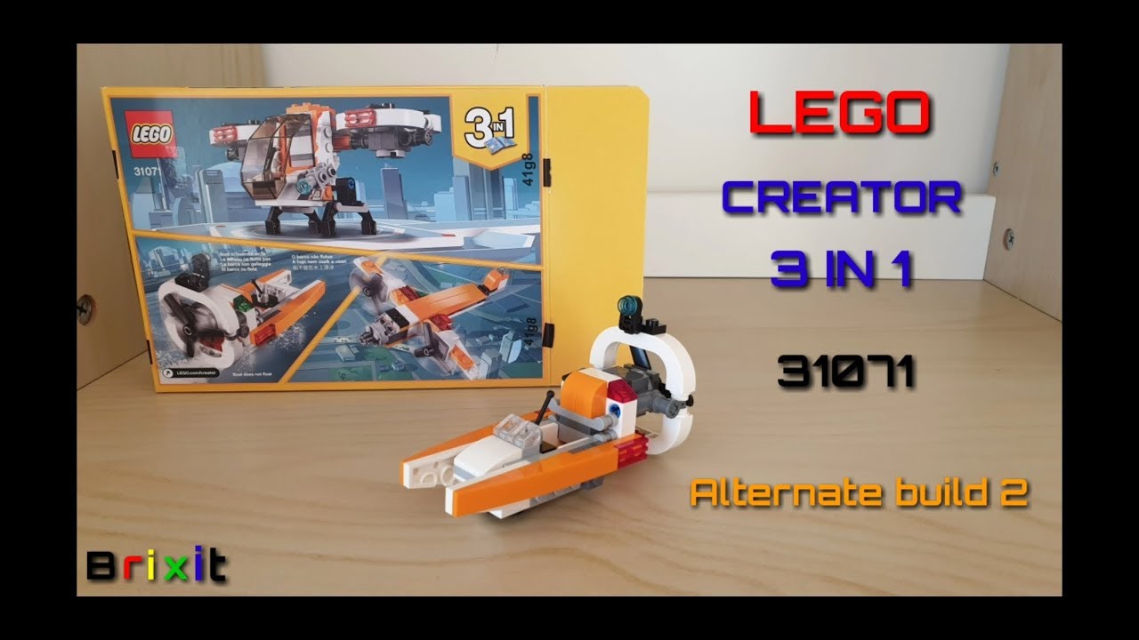 LEGO - CREATOR 3 IN 1 [Alternate builds 1 and 2] - 31071 - Speed build ...