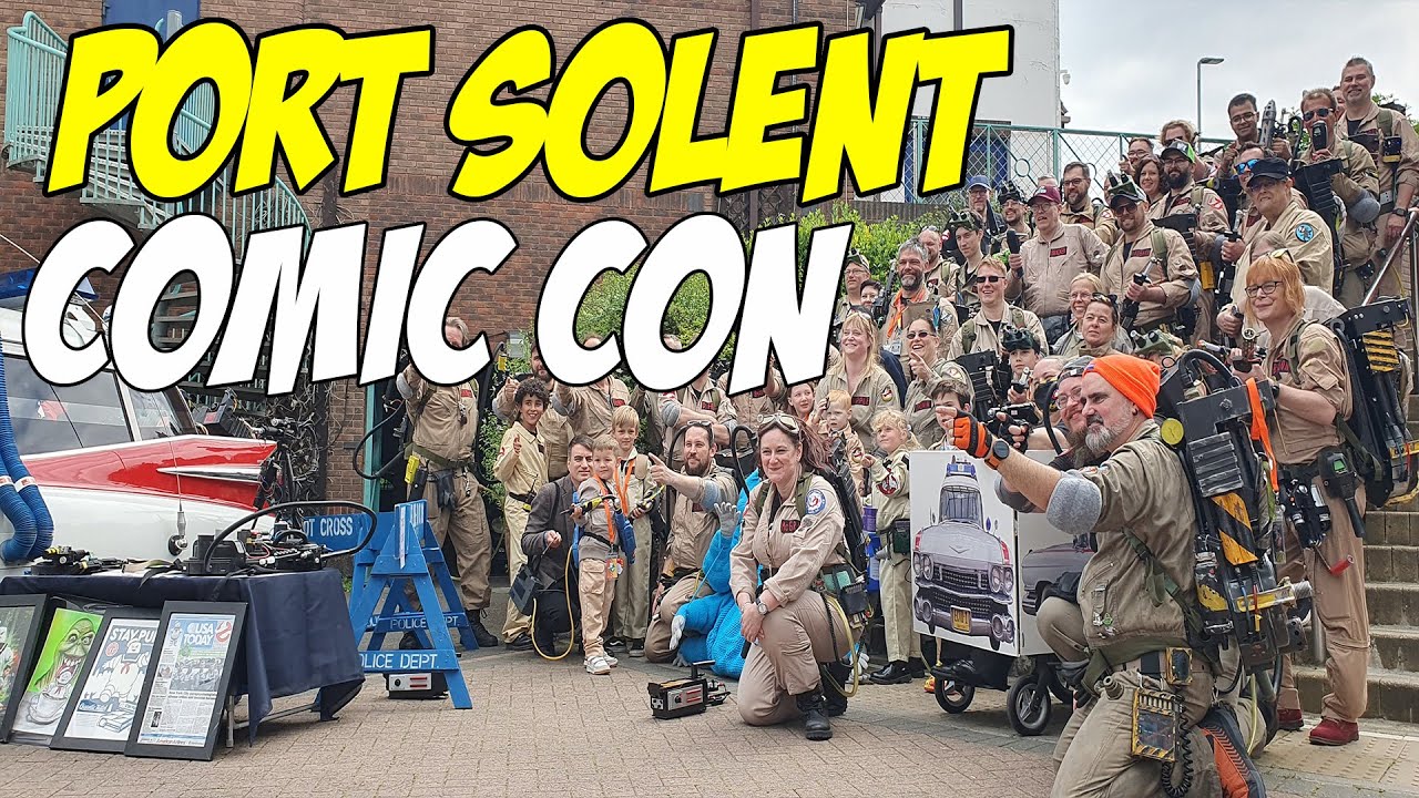 Port Solent Comic Con ¦ Back To The Future & Ghostbuster 40th ...