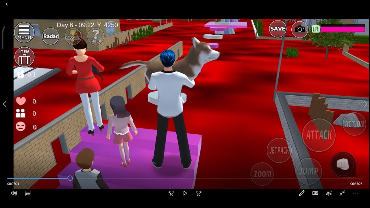 Banjir Lahar Di Kota Sakura | gameplay walkthrough no commentary - YouTube