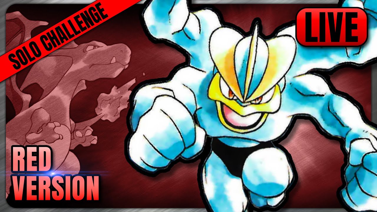 LIVE! Machamp Only - Pokemon Red - YouTube