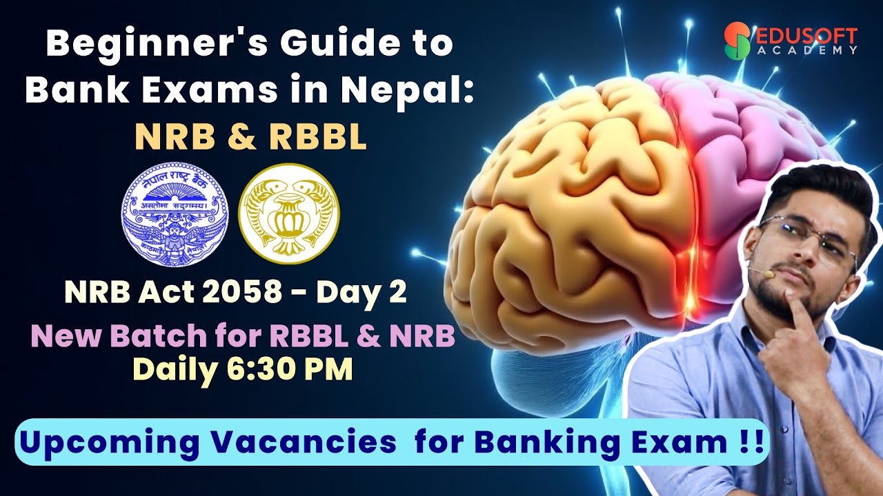 Banking Preparation class in English | Join Demo class - NRB Act 2058 ...
