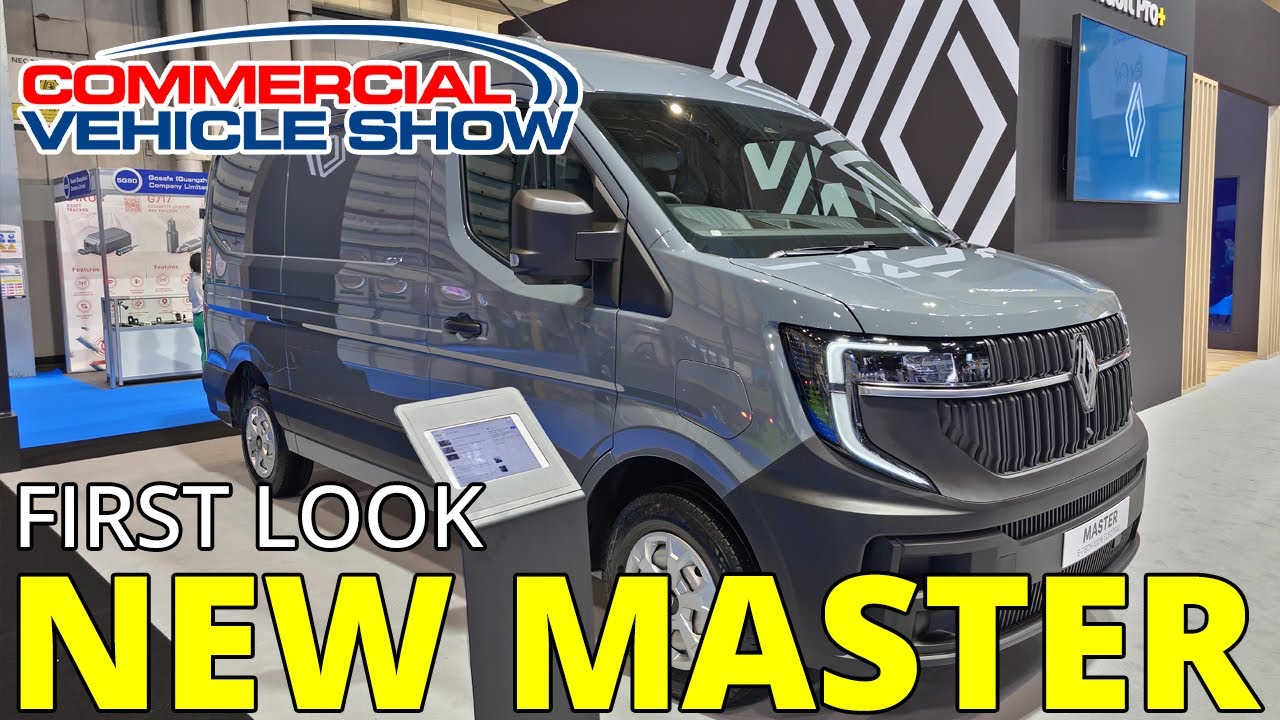 All-New Renault Master First Look | Commercial Vehicle Show 2024 | 4K ...