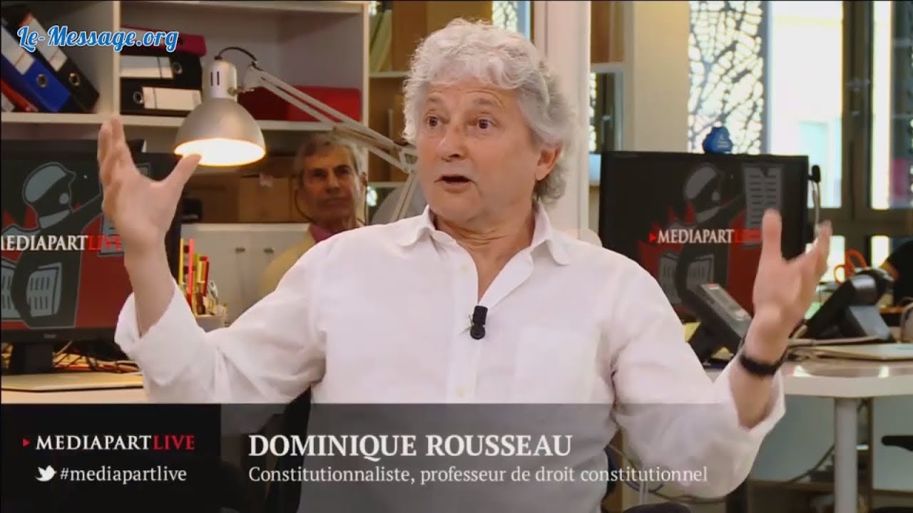 Dominique Rousseau "les représentants parlent et les citoyens se ...