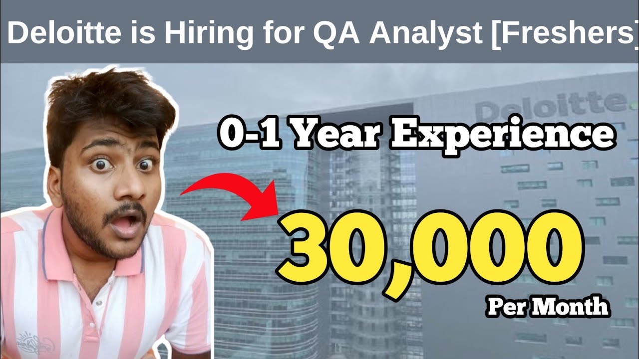Deloitte Hiring Qa Analyst | Deloitte Recruitment Process | Deloitte Jobs | Rajasekhargoli - YouTube