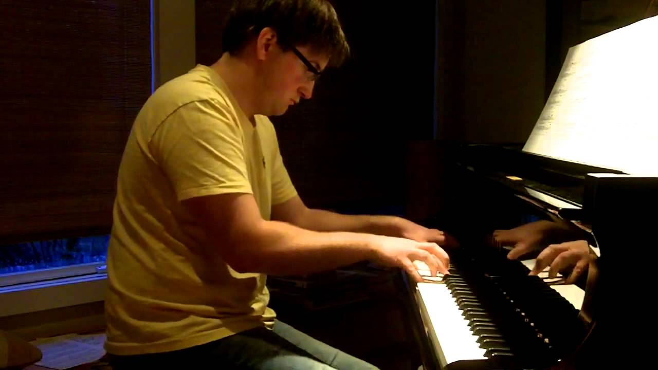 Bach, arr. Godowsky - Violin Sonata No. 3 in A Minor, Mvt. III - YouTube