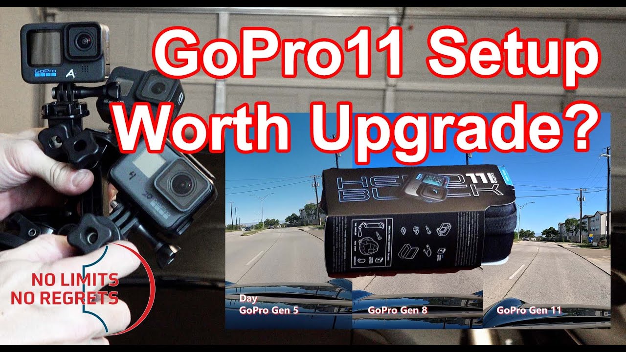 GoPro Hero Evolution-Unboxing GoPro 11 Upgrade vs GoPro 8 & 5 ...