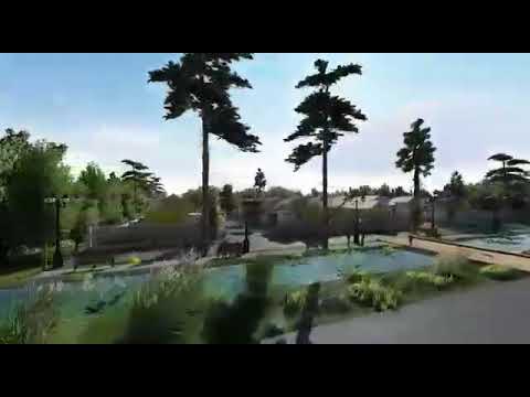 Animasi renderan desain rumah dengan type 36 minimalis