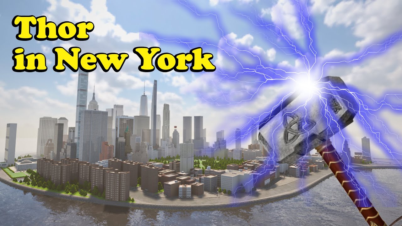 Thor destroyed new york 🐻 Teardown - YouTube