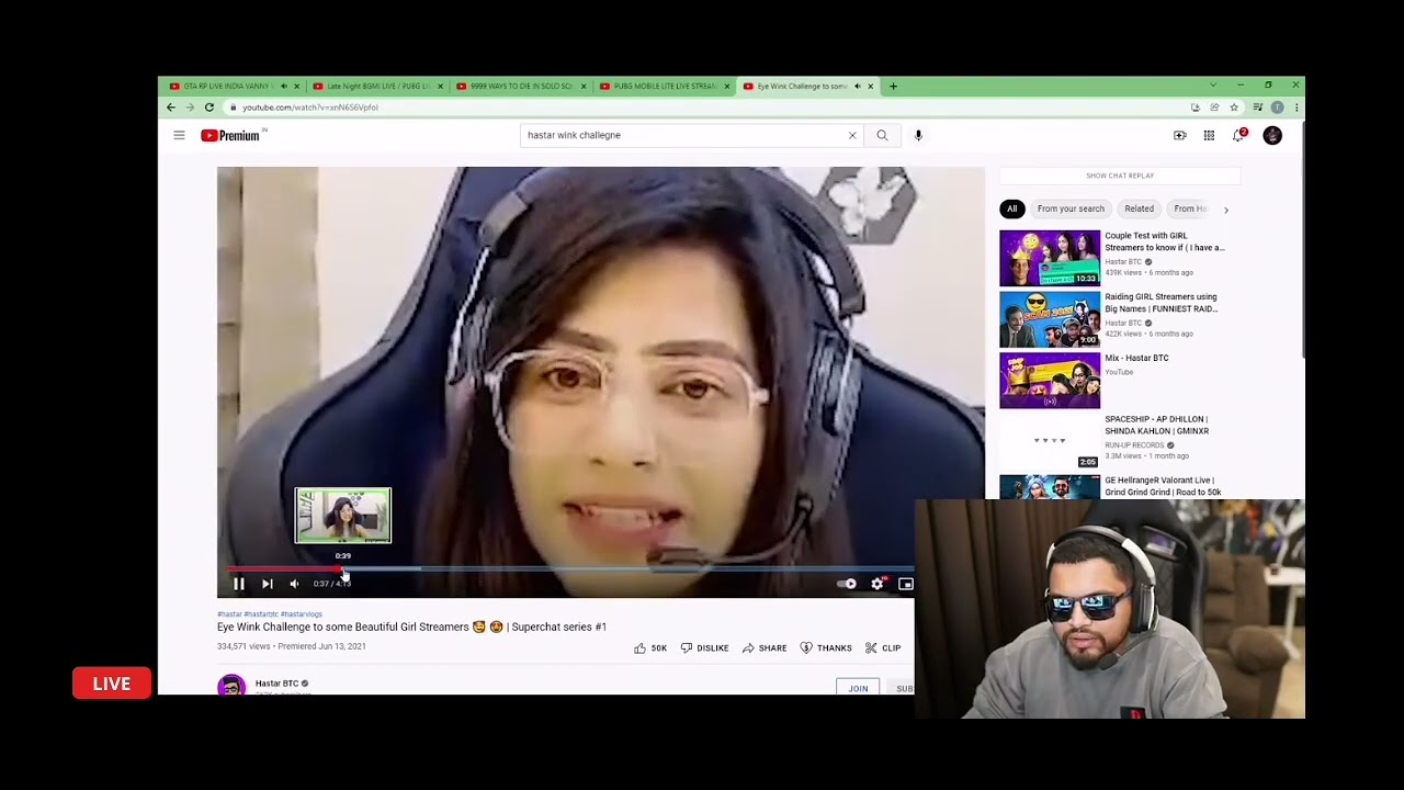Sid Raiding Girl streamer gone wrong - YouTube
