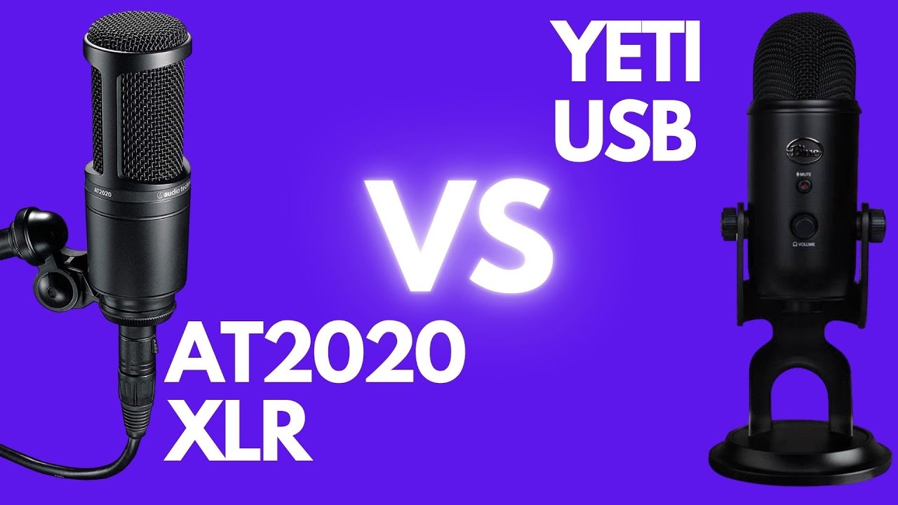 AT2020 XLR VS YETI USB - YouTube