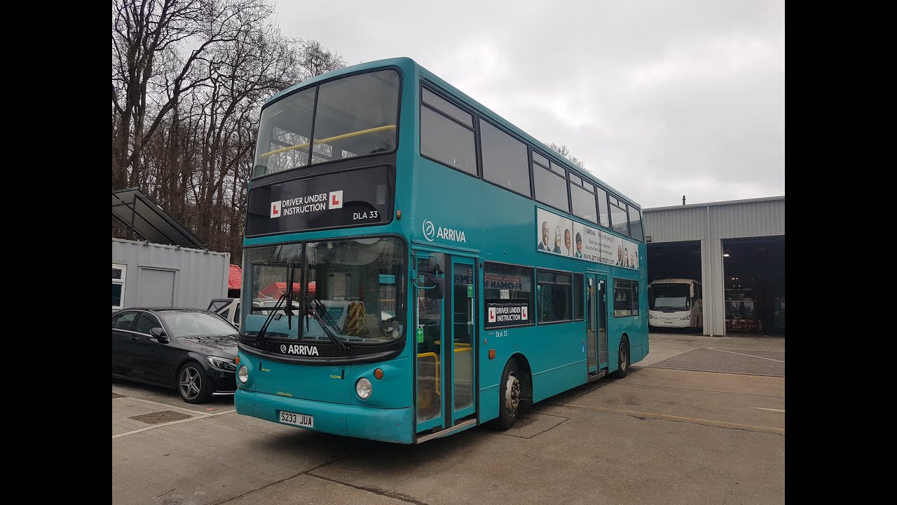*4K* My Preserved Arriva London DAF DB250 ALX400 DLA33, S233JUA - YouTube