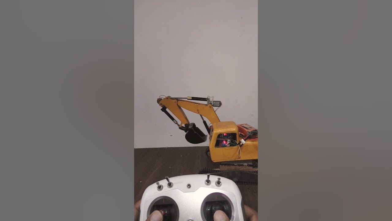 Homemade Arduino jcb excavator #shorts #jcb #rcexcavator #trending # ...