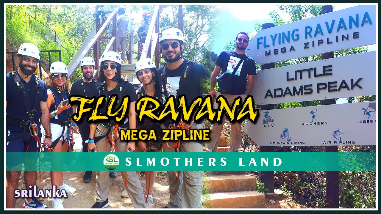 Flying Rawana Zipline Sri Lanka | Rawana Zipline | Flying Rawana Sri ...