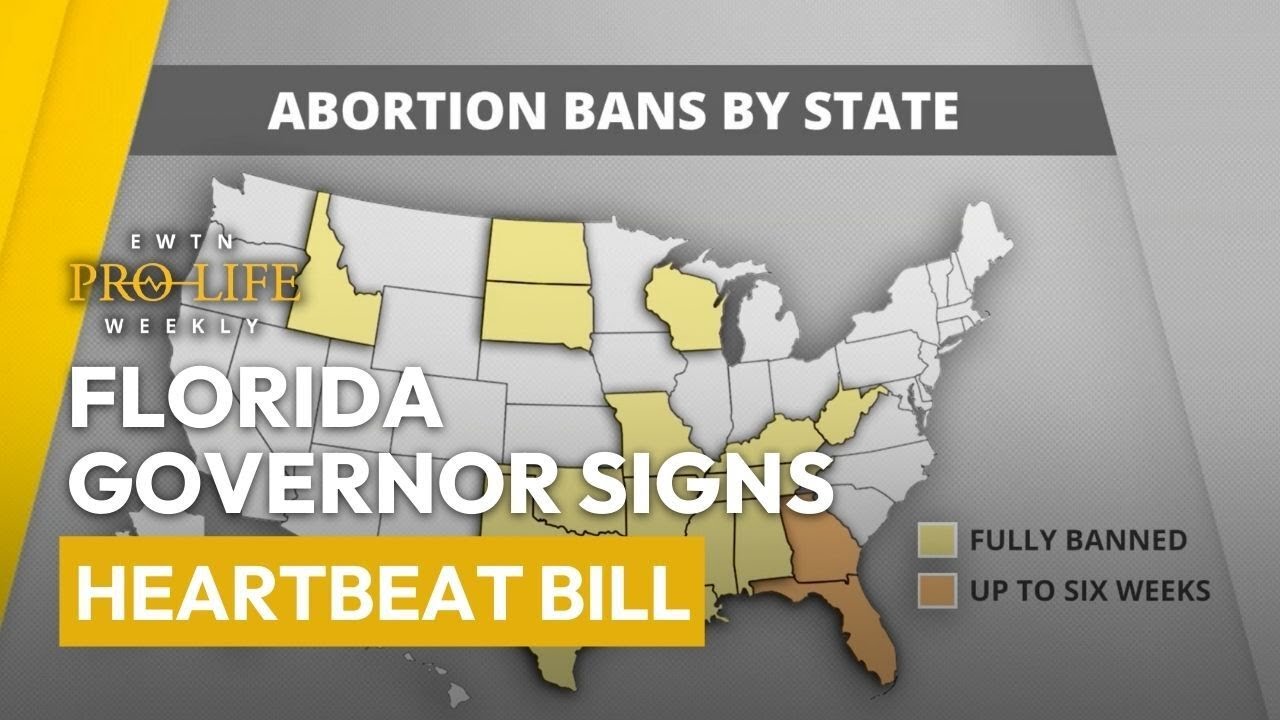 Florida Governor Signs Heartbeat Bill | EWTN Pro-Life Weekly - YouTube