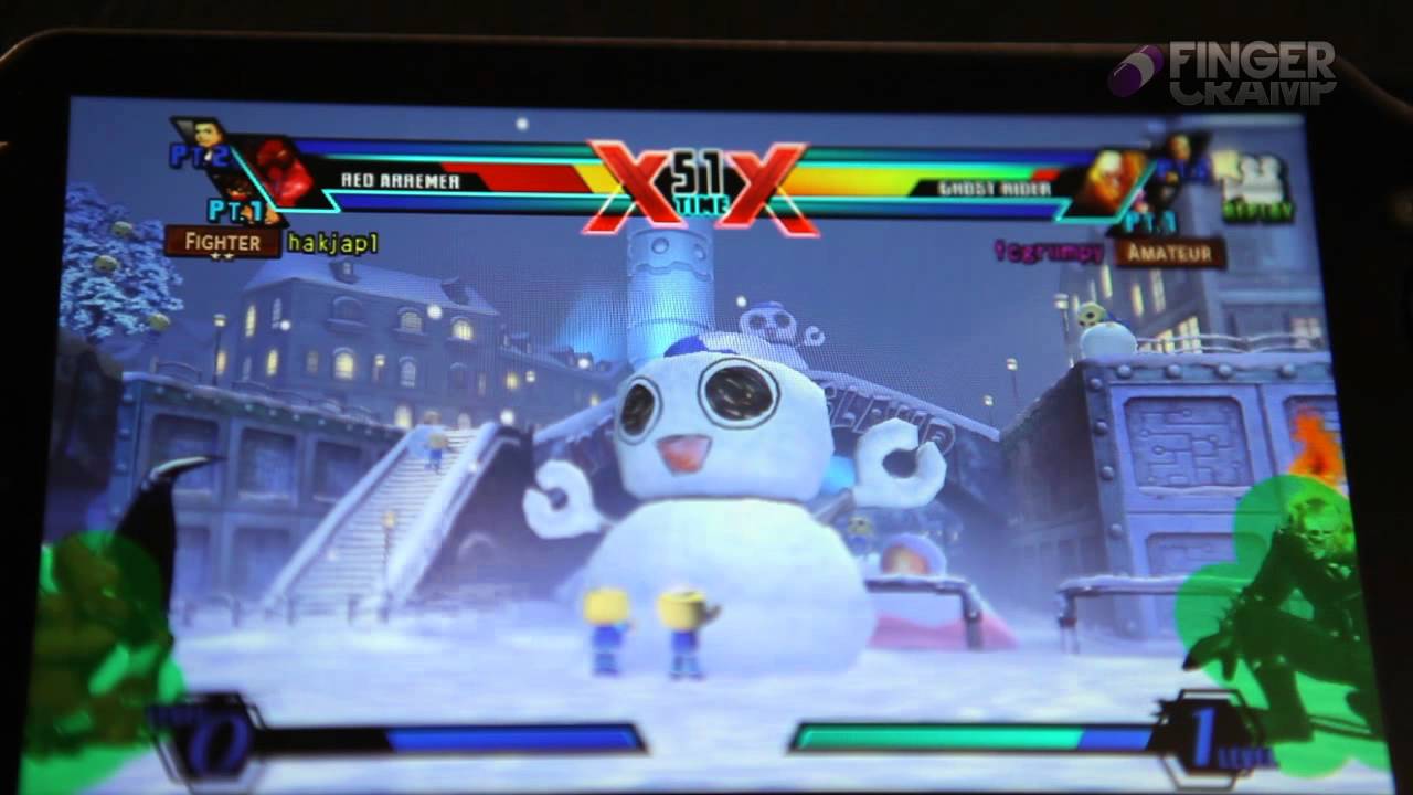 FireBrand and Ghost Rider Hitbox / Hurtbox Ultimate Marvel Vs Capcom 3 ...