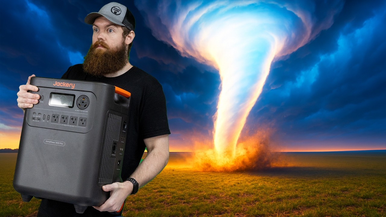 I Tested DoomsDay Products! - Jackery HomePower 3600 Plus - YouTube