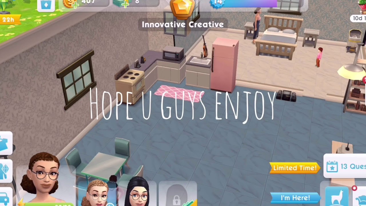 Ep:1 of the Sims mobile - YouTube