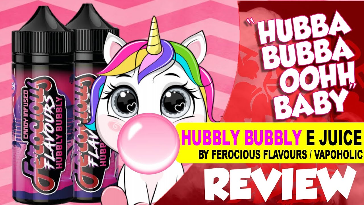 Ferocious Flavours E Liquid Review Hubbly Bubbly - YouTube