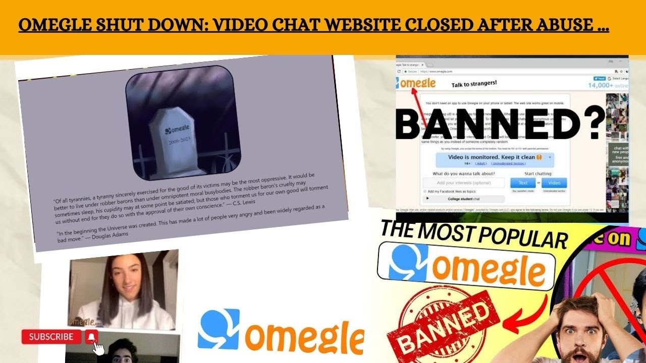 Omegle shut down: Video chat website closed after abuse ... #news # ...