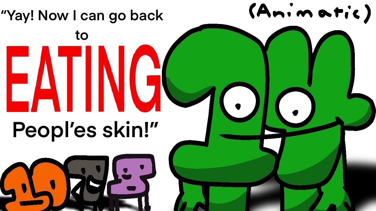 (BFB) “Yay! Now I can go back to eating people’s skin!” (Animatic ...