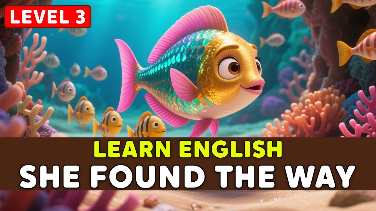 THE FISH WHO FOUND THE WAY 🌊 ENGLISH LISTENING PRACTICE | LEARN ENGLISH ...