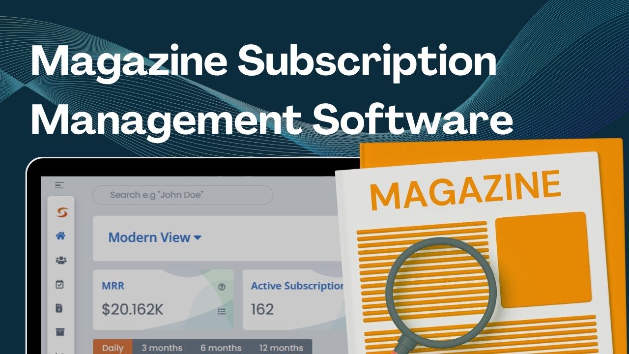 Magazine Subscription Management Software - YouTube