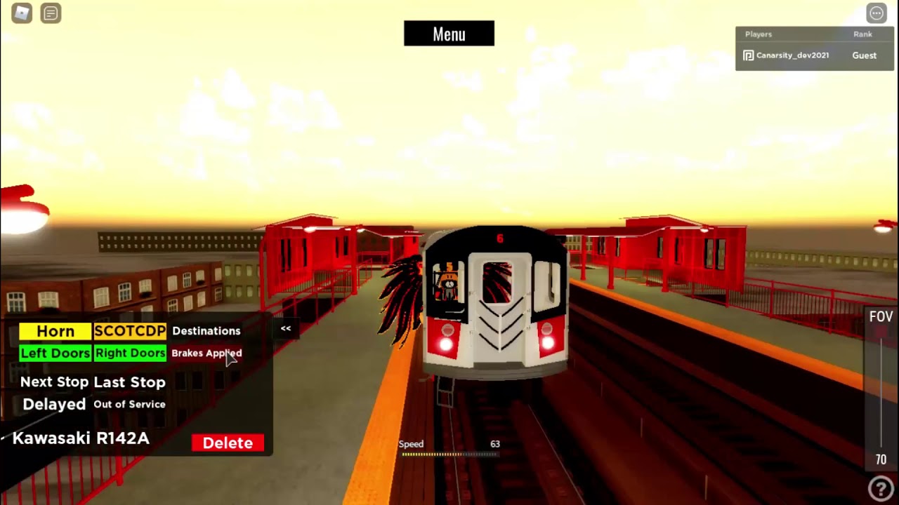 Roblox: Joe's Subway Trials | Driving a R142A 6 train to the Airport ...