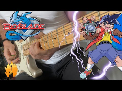 Beyblade Opening Theme – Guitar Cover (Let It Rip!) 🔥