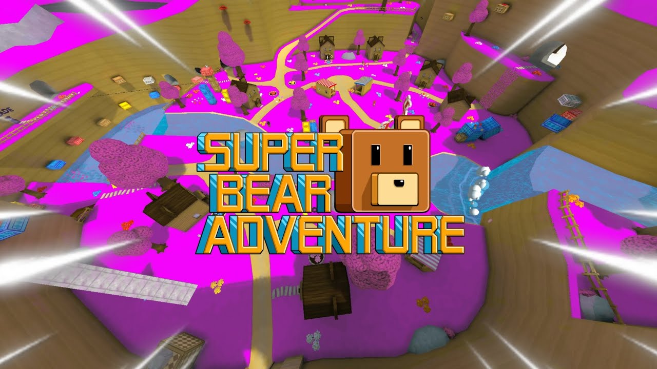 Super Bear Adventure Update? Colour Map Bear Adventure Gameplay ...