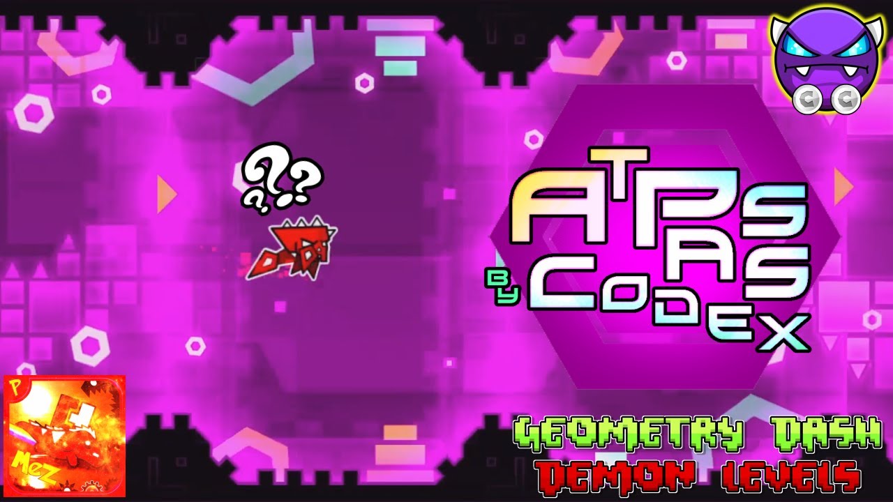 Geometry Dash - At Pass by Codex (EASY DEMON) + all 2 coins! - YouTube