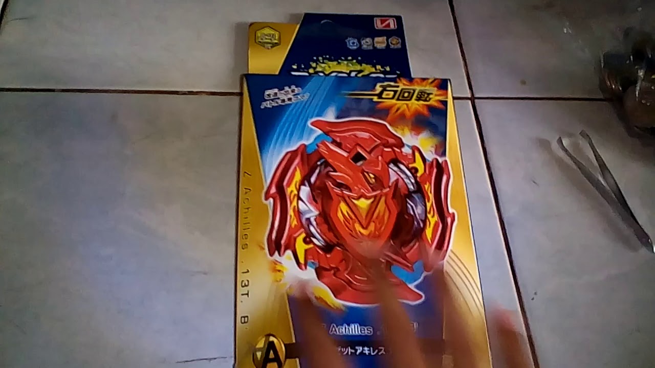 UNBOXING BEYBLADE Z ACHILLES LIMITED EDITION,RED VER.AIGA IS BACK ...