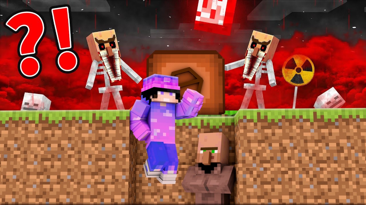 😨RED POISON GAS vs Doomsday Bunker in DOG in Minecraft ! - YouTube