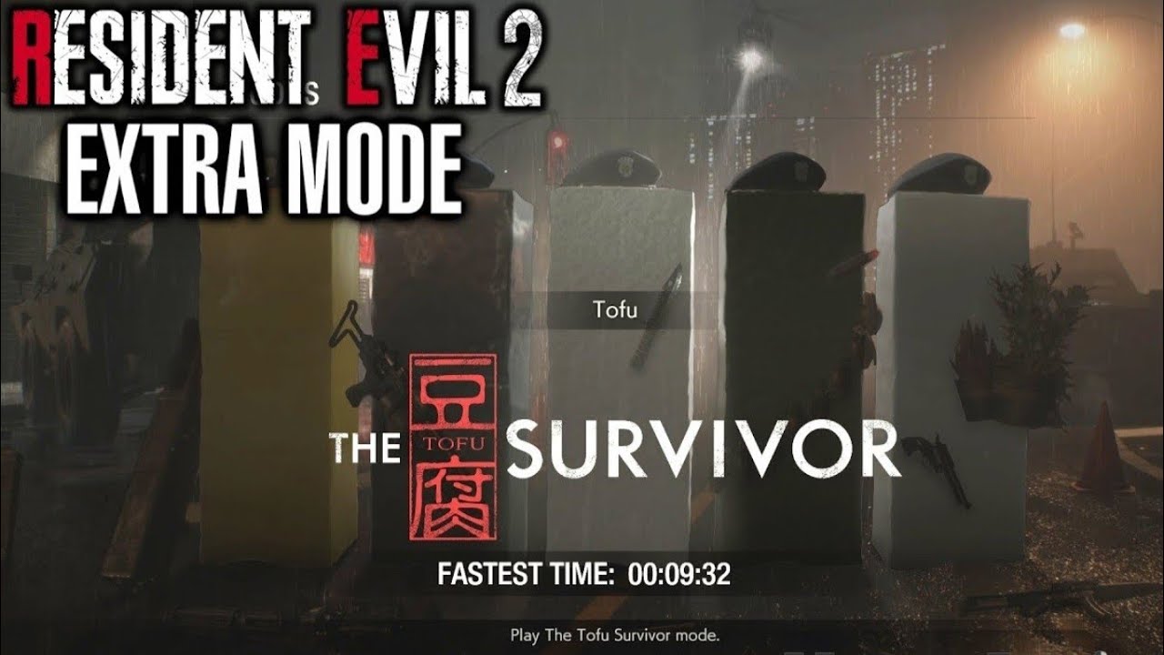 RE2: Remake - The Tofu Survivor (Extra Modes) - YouTube