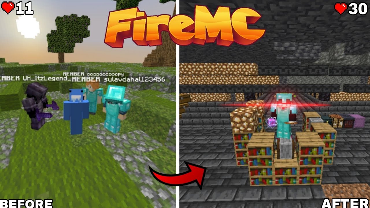 I Become a most powerful player in Fire mc ‎@PSD1 #minecraft #firemc ...