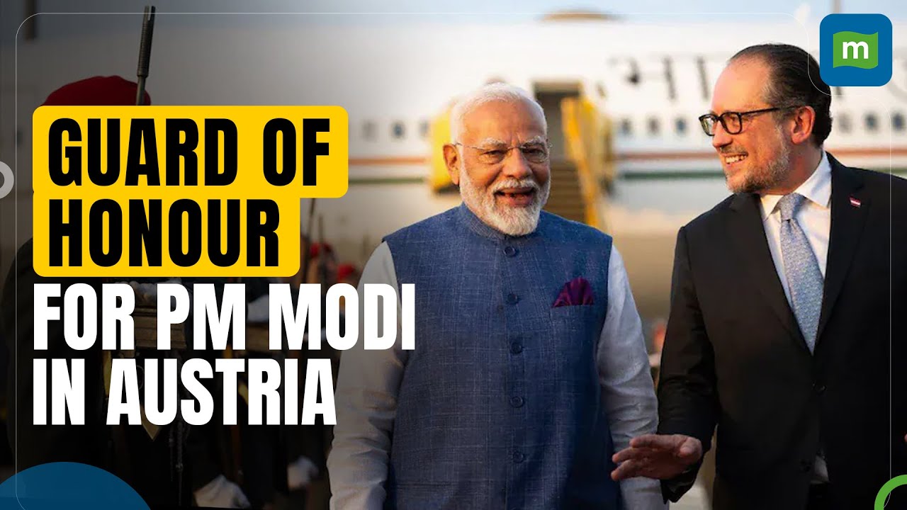 Prime Minister Narendra Modi Receives A Ceremonial Guard Of Honour ...