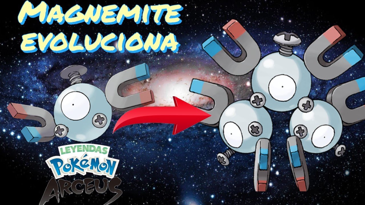 magnemite🔵 evoluciona Pokémon leyendas Arceus. - YouTube