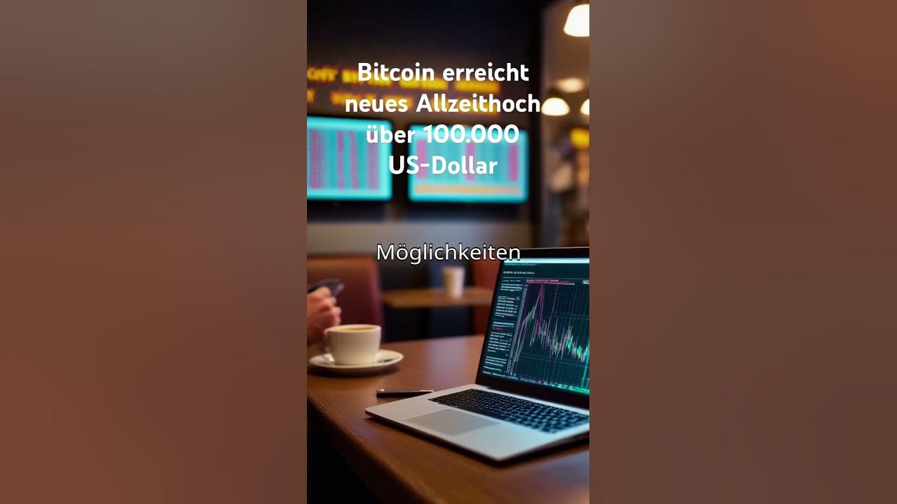 Bitcoin erreicht neues Allzeithoch über 100.000 US-Dollar #Bitcoin #Allzeithoch #100000Dollar ...